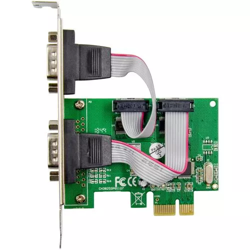 PCIe RS-232 Schnittstellenkarte 2-Port D-Sub 9 Low-Profile kaufen ...