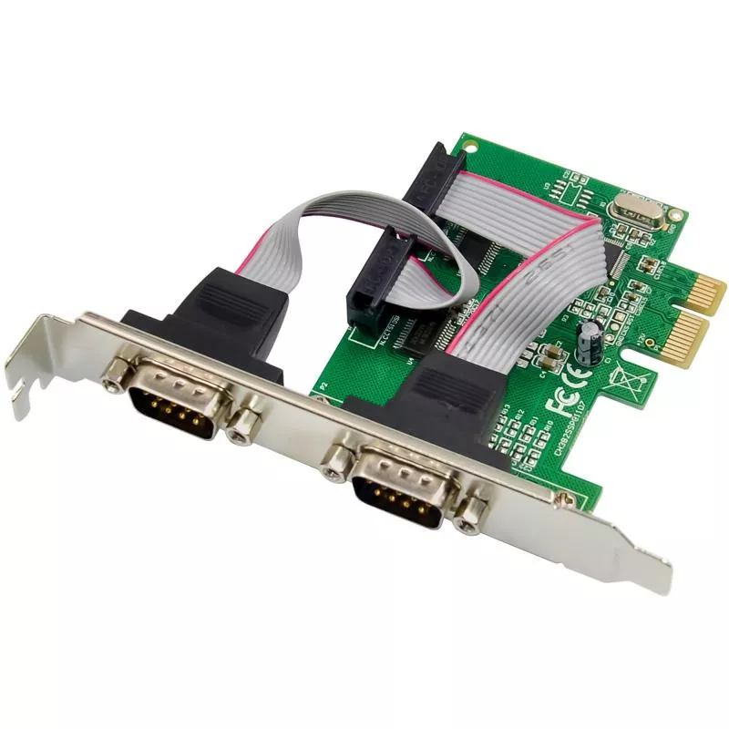 PCIe RS-232 Schnittstellenkarte 2-Port D-Sub 9 Low-Profile kaufen ...